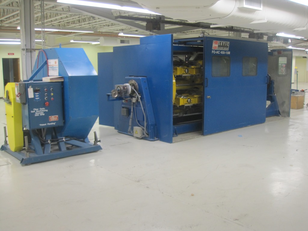 Viteck Self Neutralizing Fiber Strander, 12 Bobbin