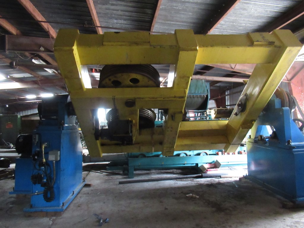 Roteq 68" Single Twist Twister w/dual capstan, conc. taper, Eurotherm AC Drives, Year 2007