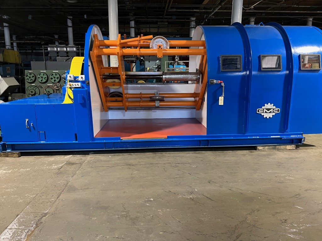 48" Cook Single Twist Buncher, Model BH-48, 18" Concentric Taper, 30 HP ...