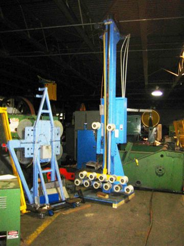 13' Hall Vertical Ribbon Cable Accumulator, 100'