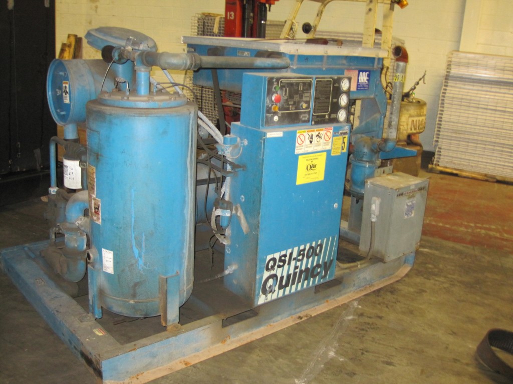 Quincy Screw Compressor, Model QSI-500