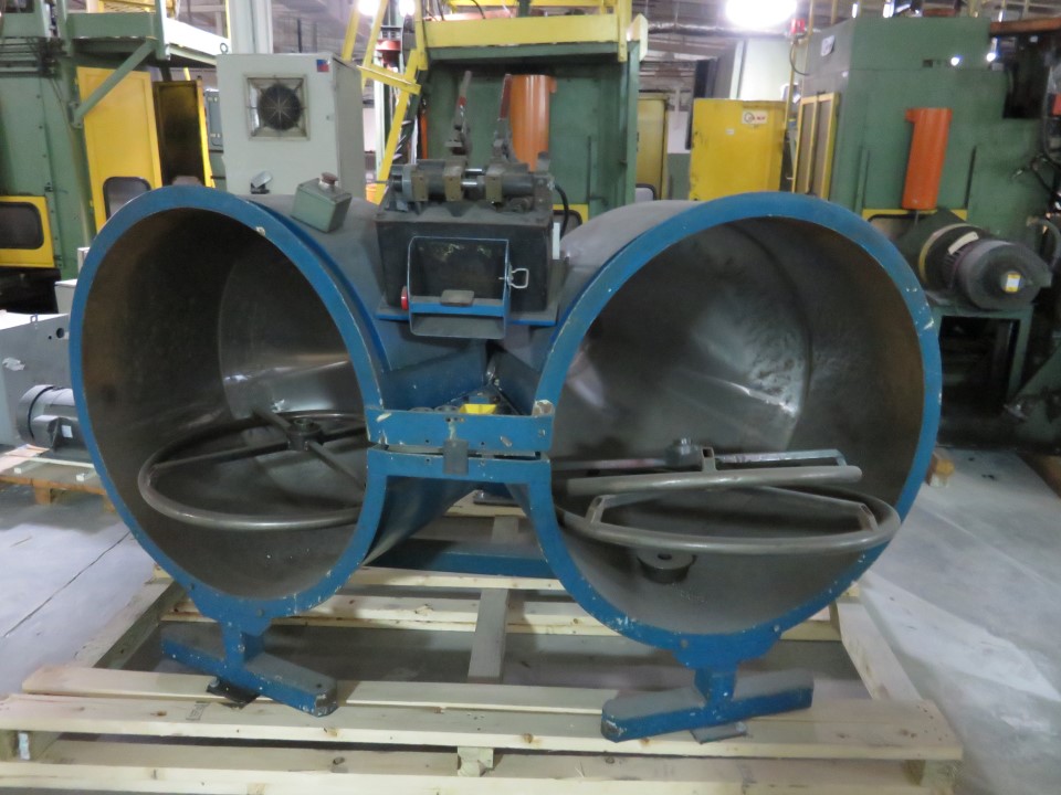 36" Clipper Dual cone flyer payoff, with wire straightener, rings, GP-1 ...