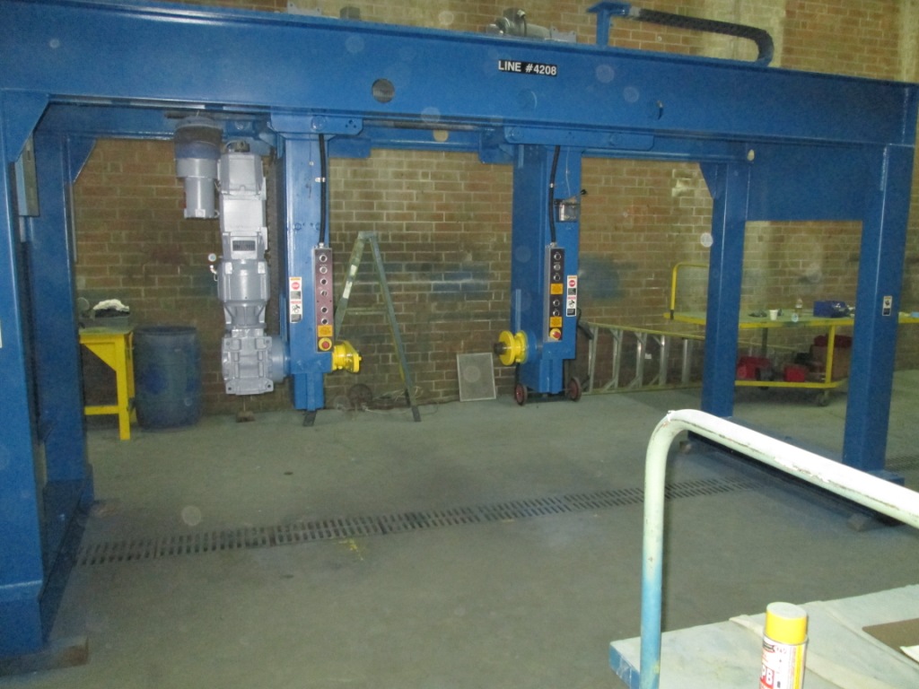 72" MGS/Hall Portal Gantry Style Take up, Traversing, Driven