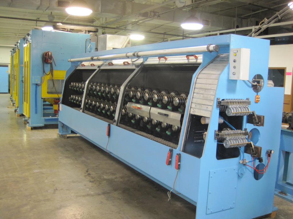 Eurodraw 16-Wire Multidraw Line MSS.100.16 for Alloys w. Multi-strand ...